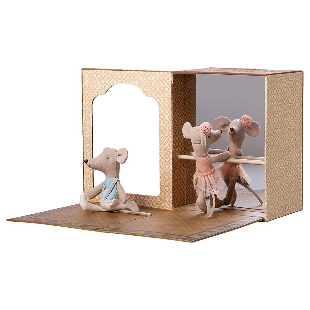 Maileg Sale: Ballet Mice in Dance Studio, Little Sister and Brother ...